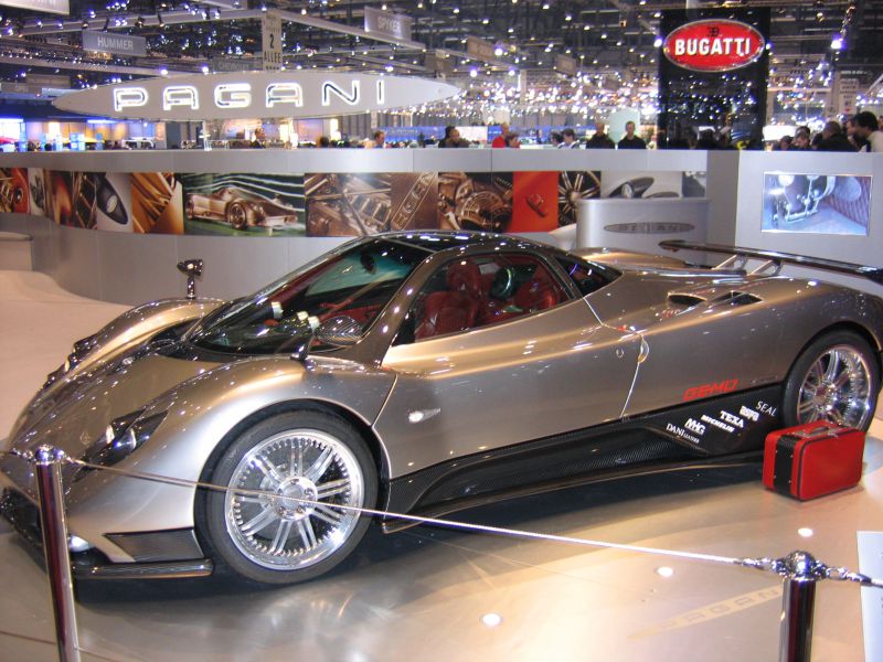 Pagani Zonda technical specifications and fuel economy